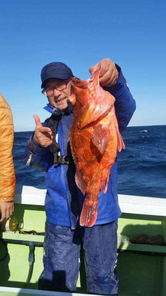 外房オニカサゴ釣り 田渕雅生